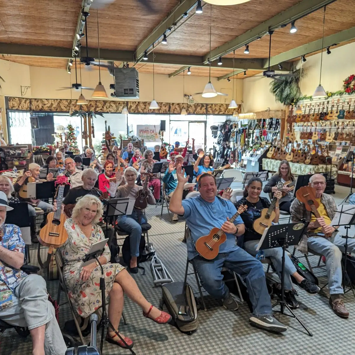 Group Ukulele Jams for Building Community and Joy – Island Bazaar Ukes