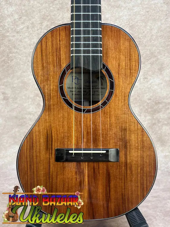PCH Custom Tenor Ukulele Deep Forest Cedar Walnut
